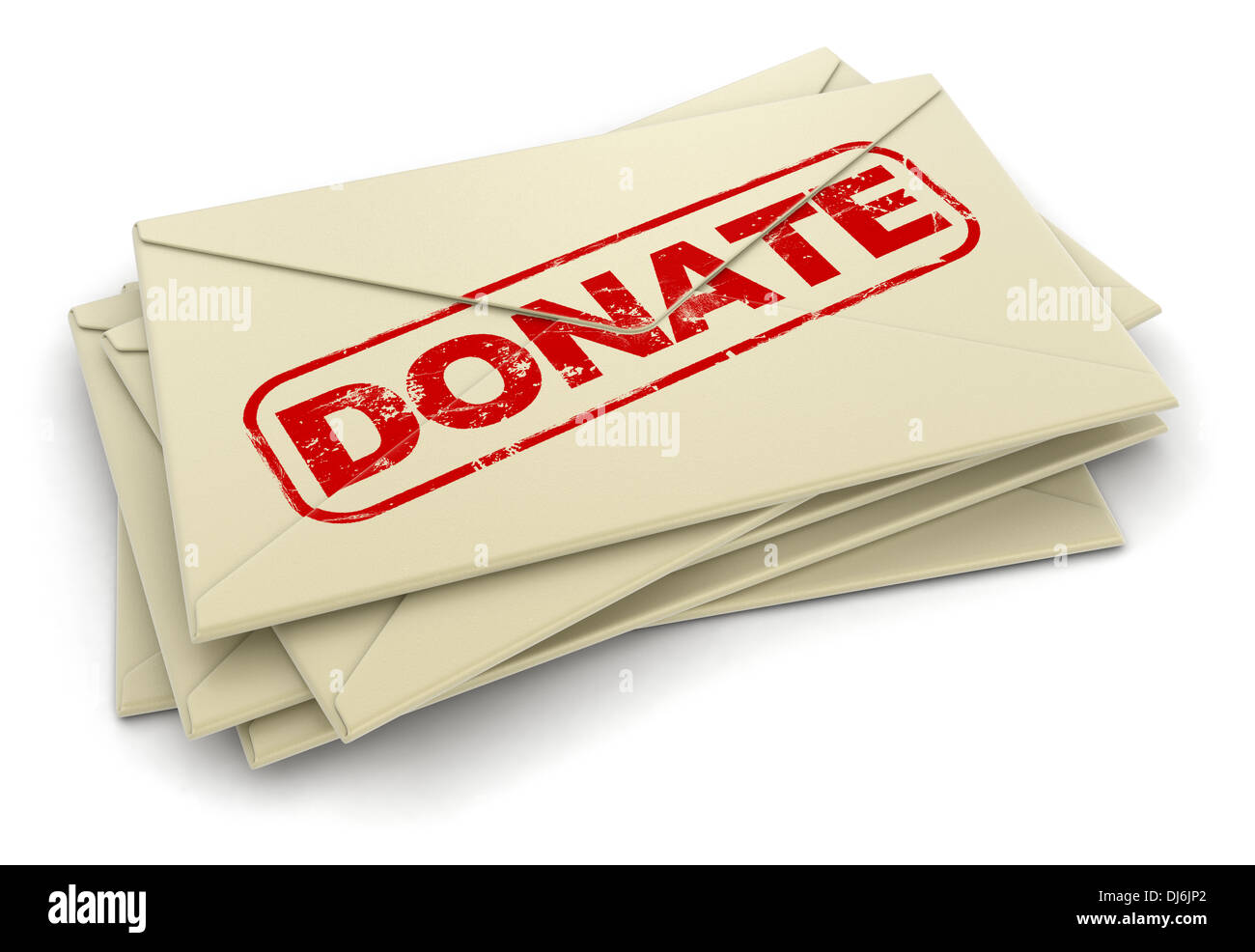 Donate letters (clipping path included Stock Photo - Alamy