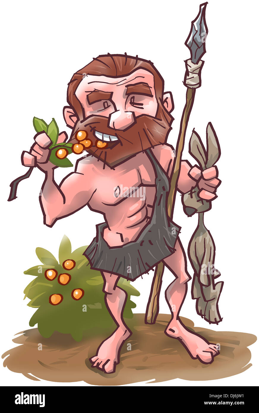 Caveman Eating High Resolution Stock Photography and Images - Alamy