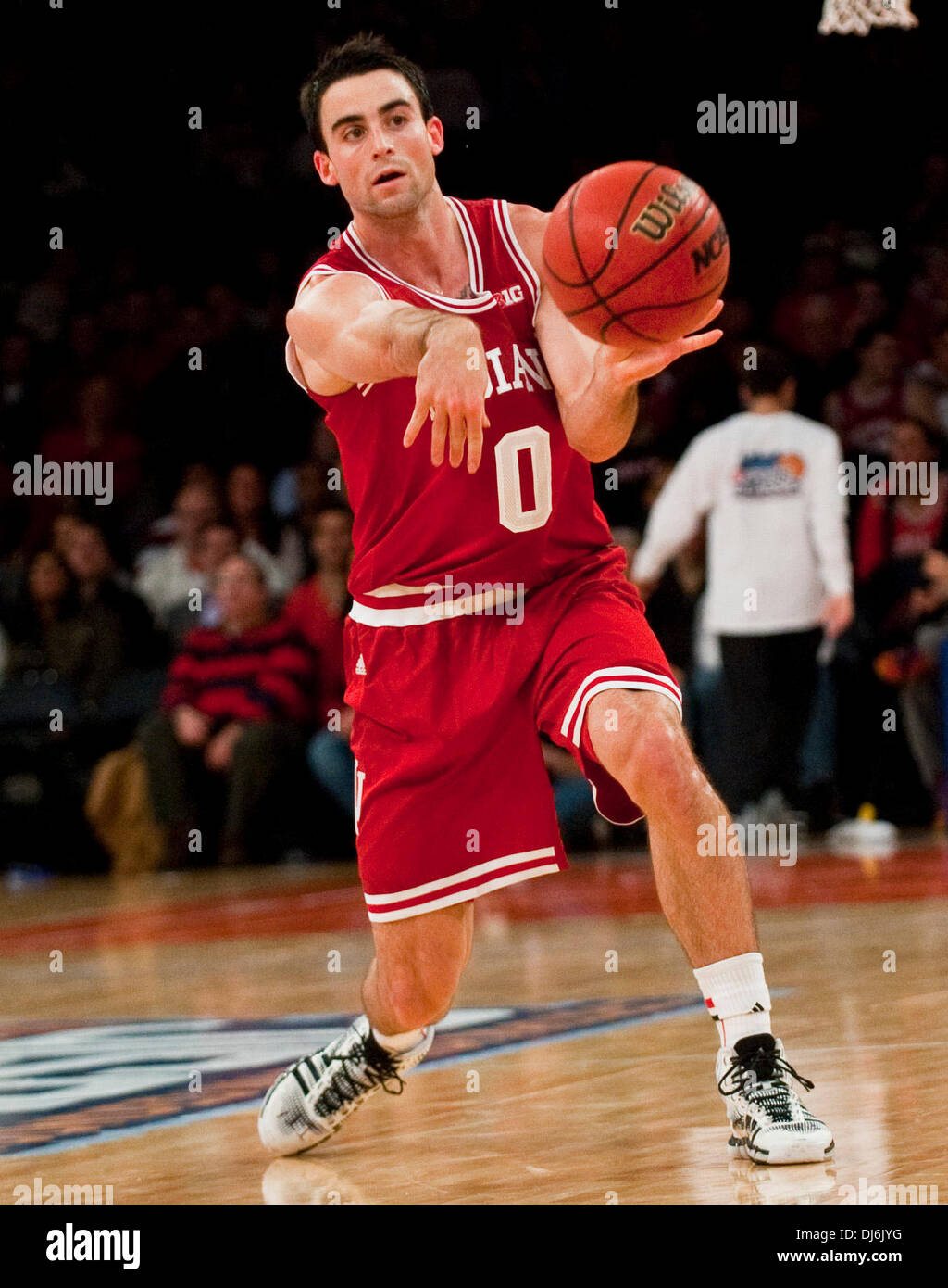 New York, New York, USA. 21st Nov, 2013. Indiana's forward Will Sheehey ...