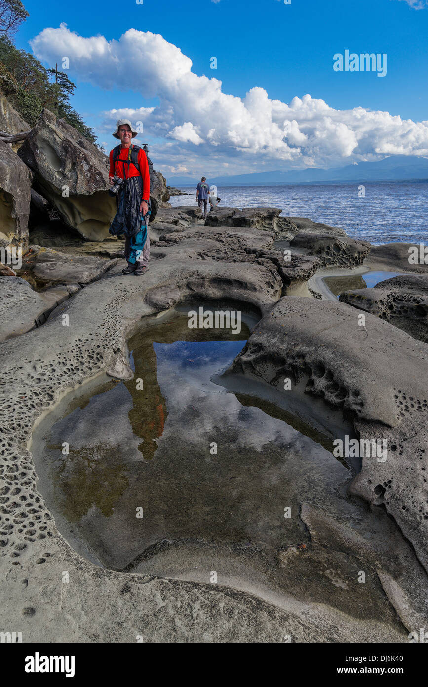 Hornby island hikers hi-res stock photography and images - Alamy