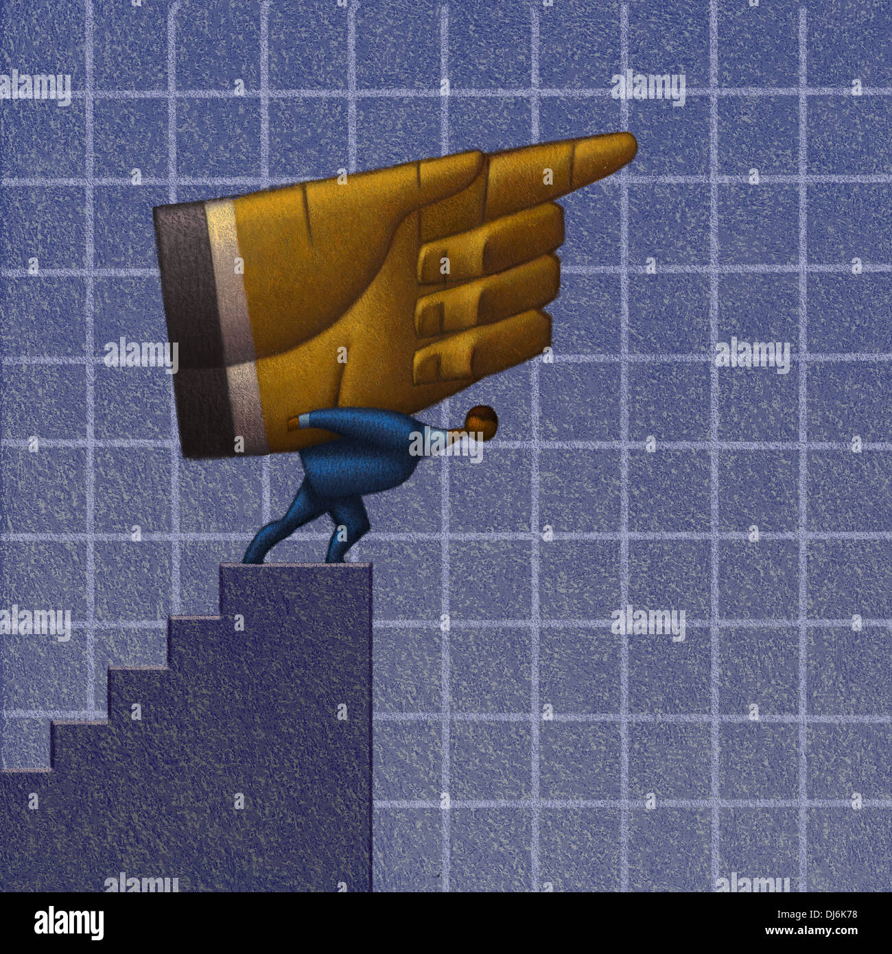 Burden of leadership hi-res stock photography and images - Alamy