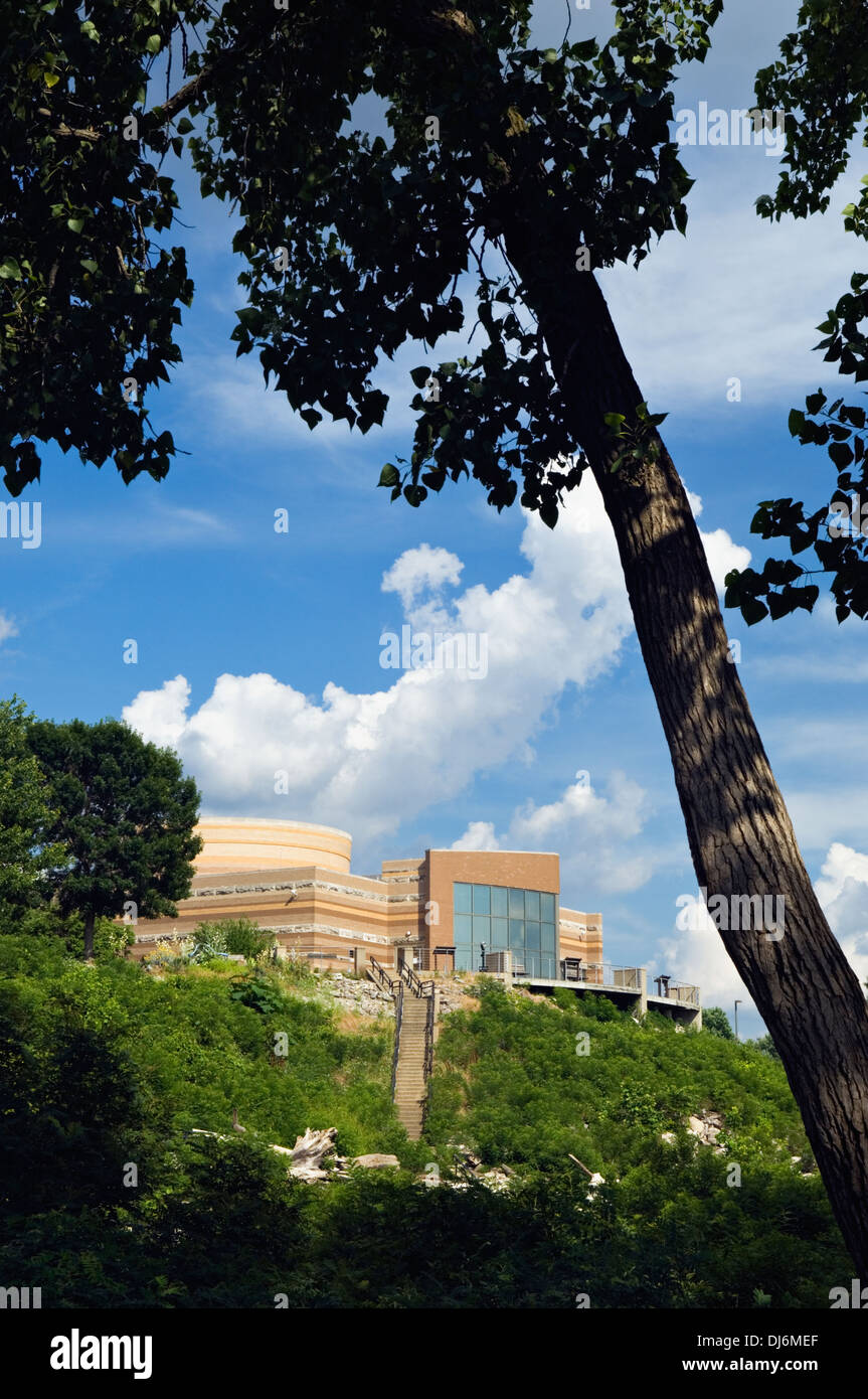 View of the Interpretive Center at Falls of the Ohio State Park in ...