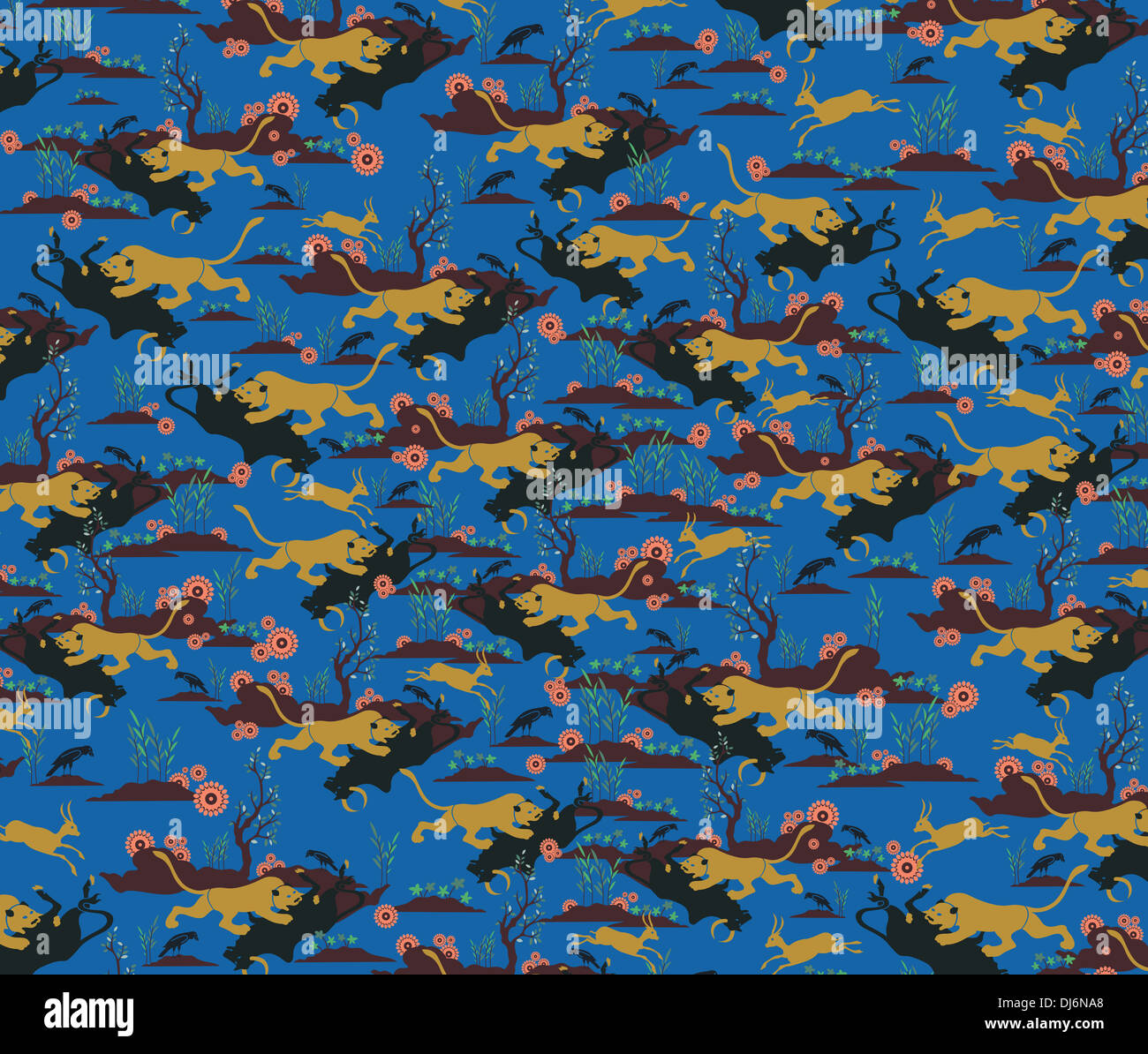 Jungle painting colour hi-res stock photography and images - Alamy