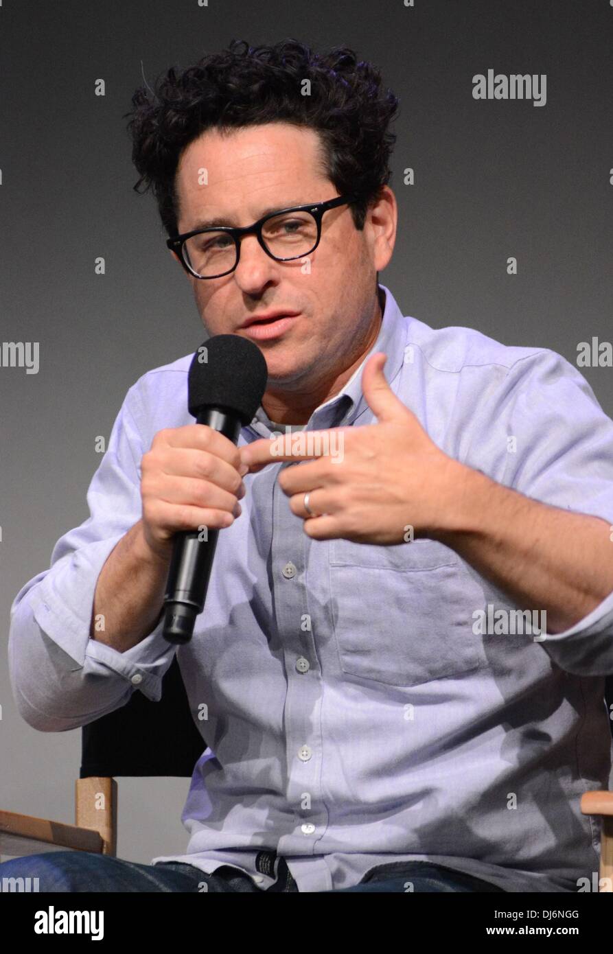 New York, NY, USA. 22nd Nov, 2013. J.J. Abrams at in-store appearance ...