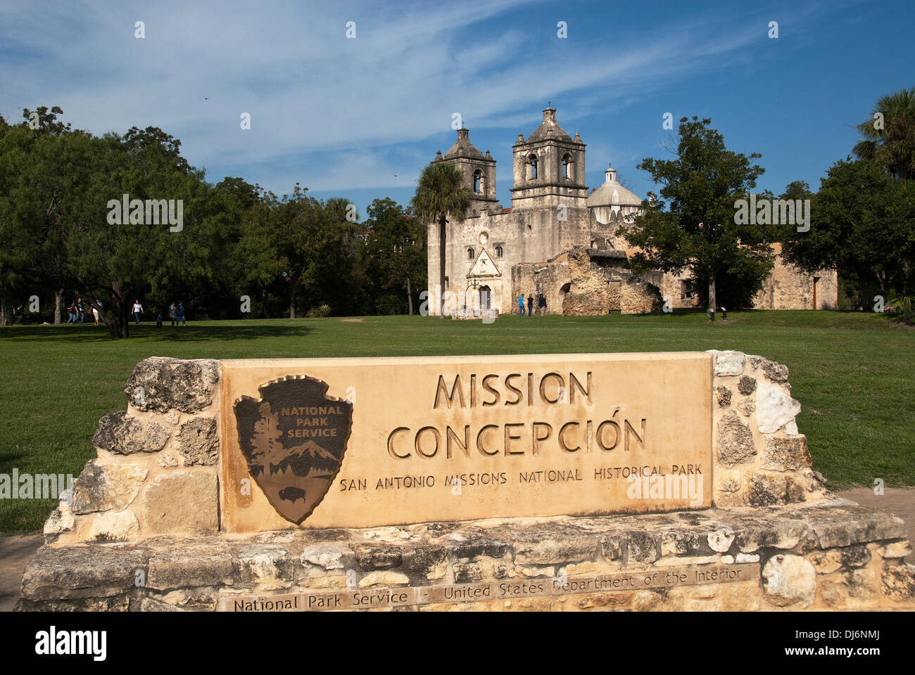 Mission Concepcion National Park San High Resolution Stock Photography ...