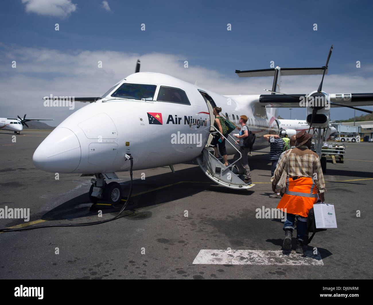 Air Nuigini Airlines Papua New Guinea Stock Photo - Alamy
