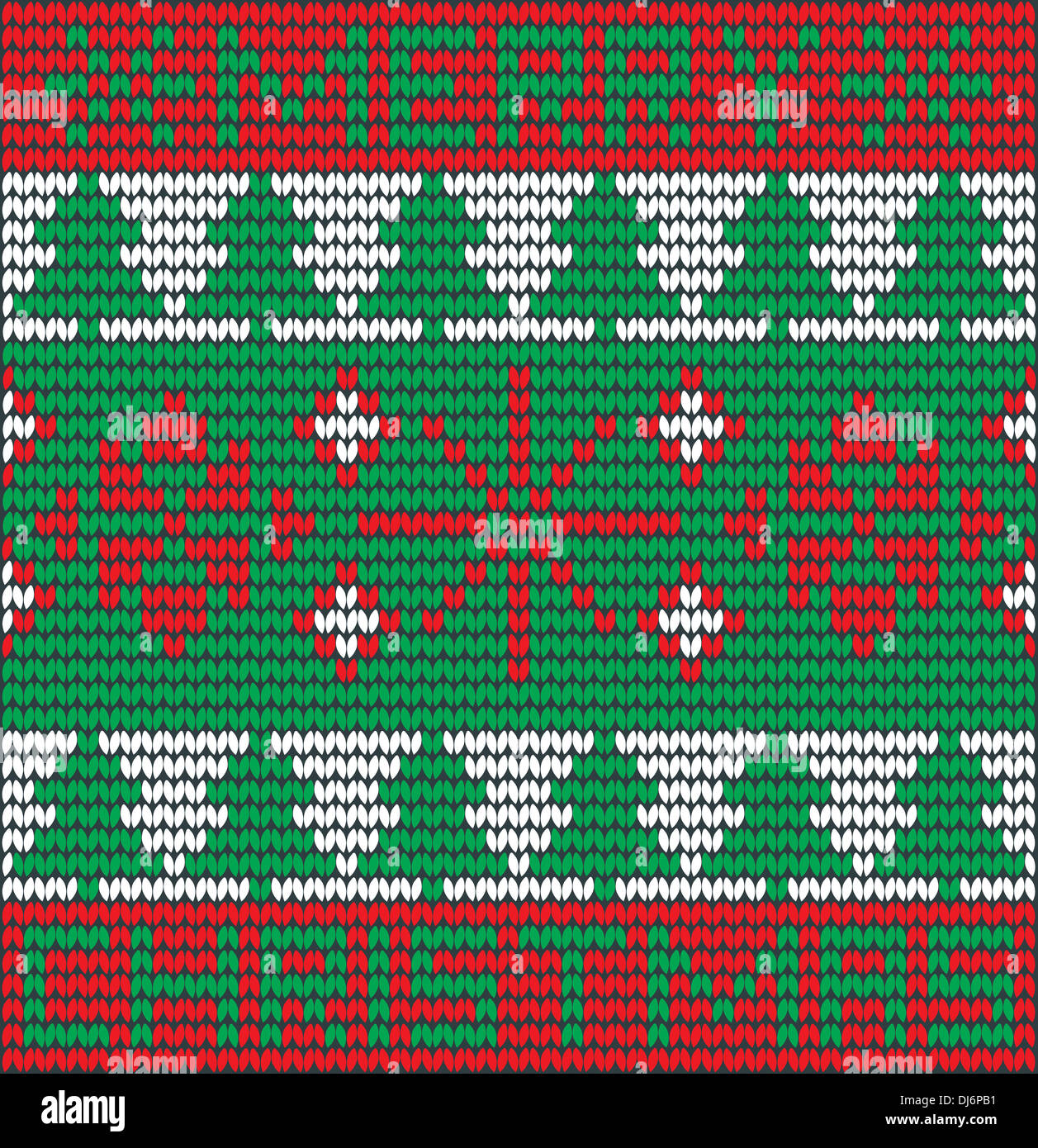 christmas background with tree made of wool Stock Photo - Alamy