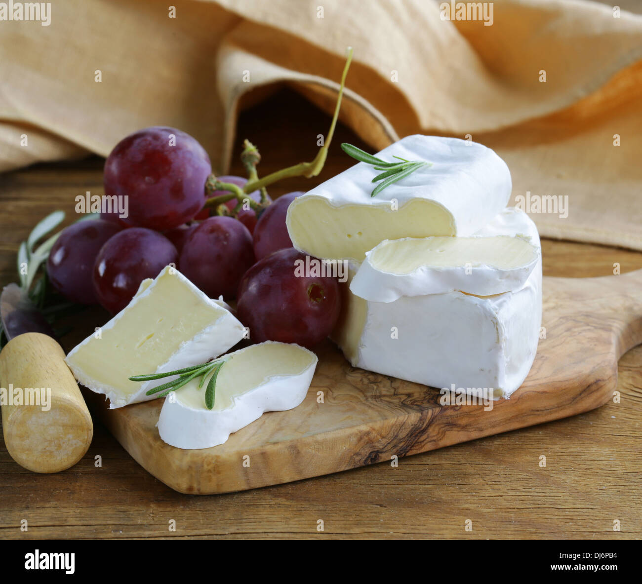 soft cheese with a white mold (brie, camembert Stock Photo - Alamy