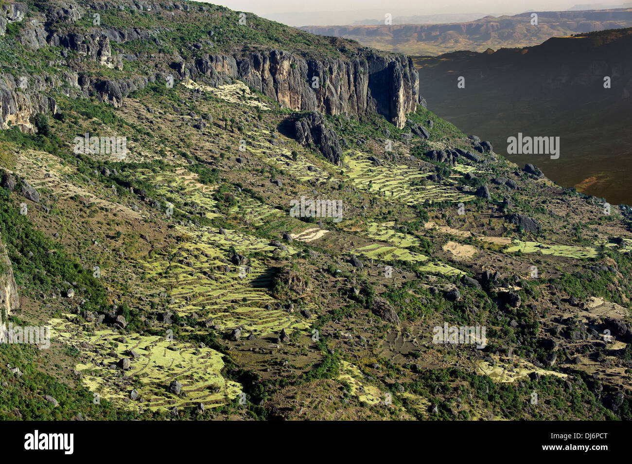 Country landscape in the Ethiopian Rift valley Stock Photo - Alamy