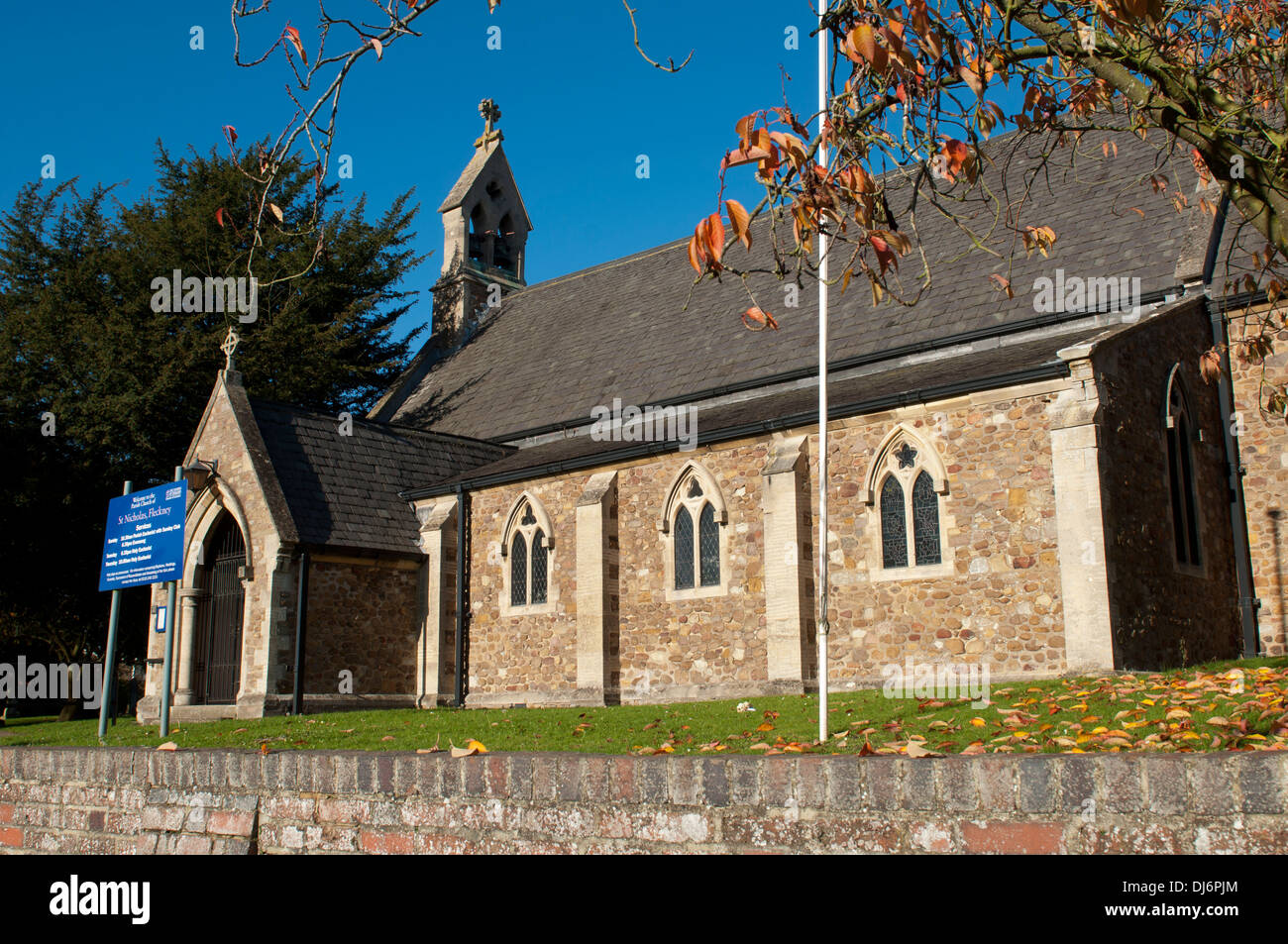 St. Nicholas Church, Fleckney, Leicestershire, England, UK Stock Photo ...