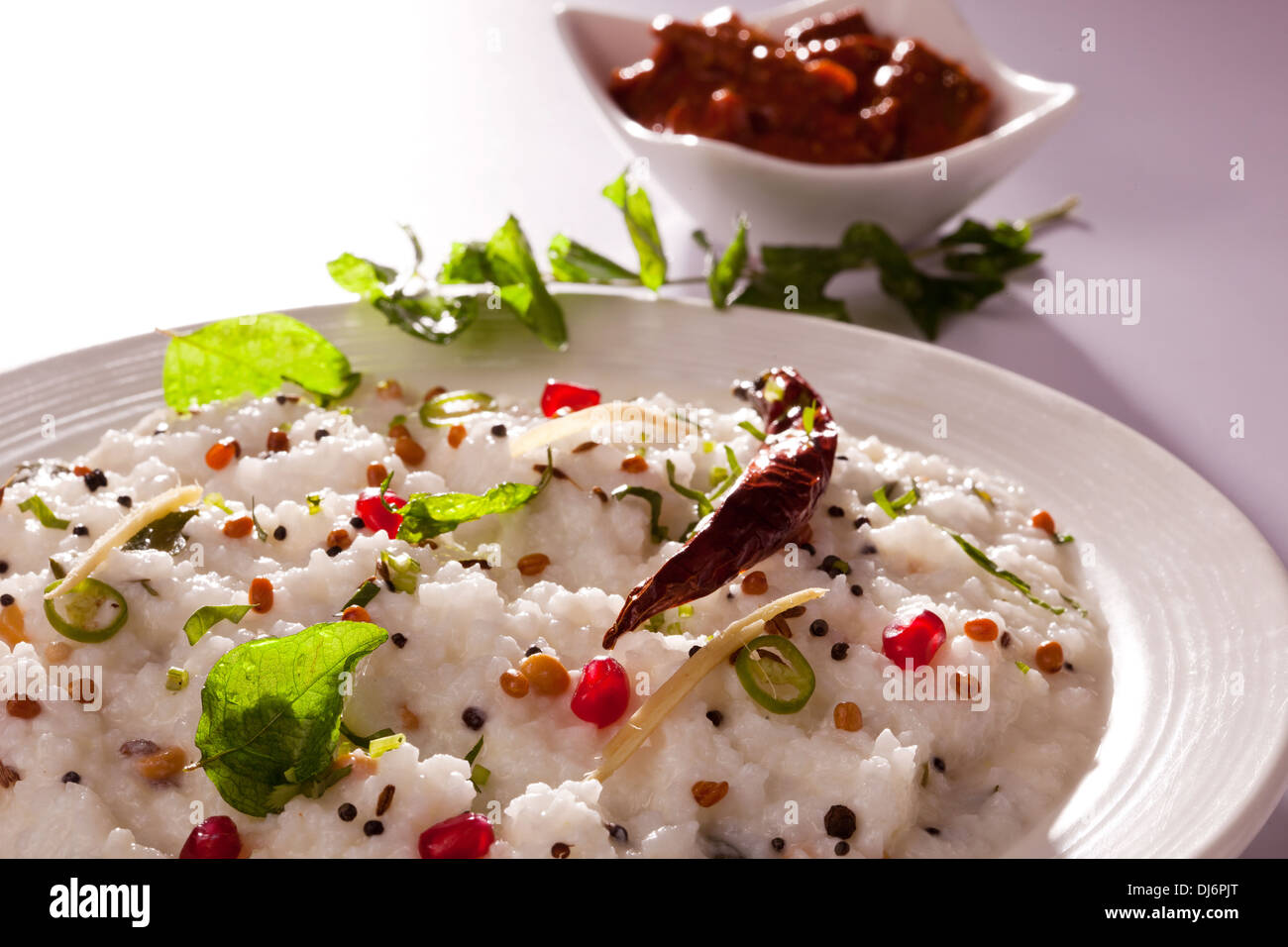 Indian curd rice hi-res stock photography and images - Alamy