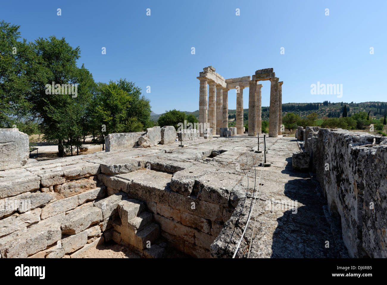 Underground crypt located at the rear (western End) of the cella of the ...