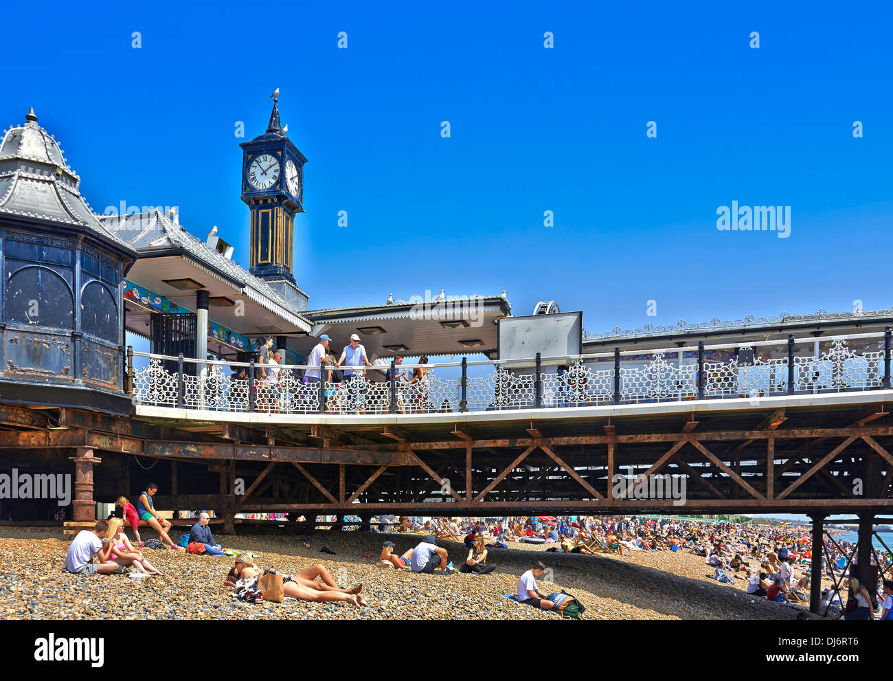 Brighton is a town on the south coast of Great Britain Stock Photo - Alamy