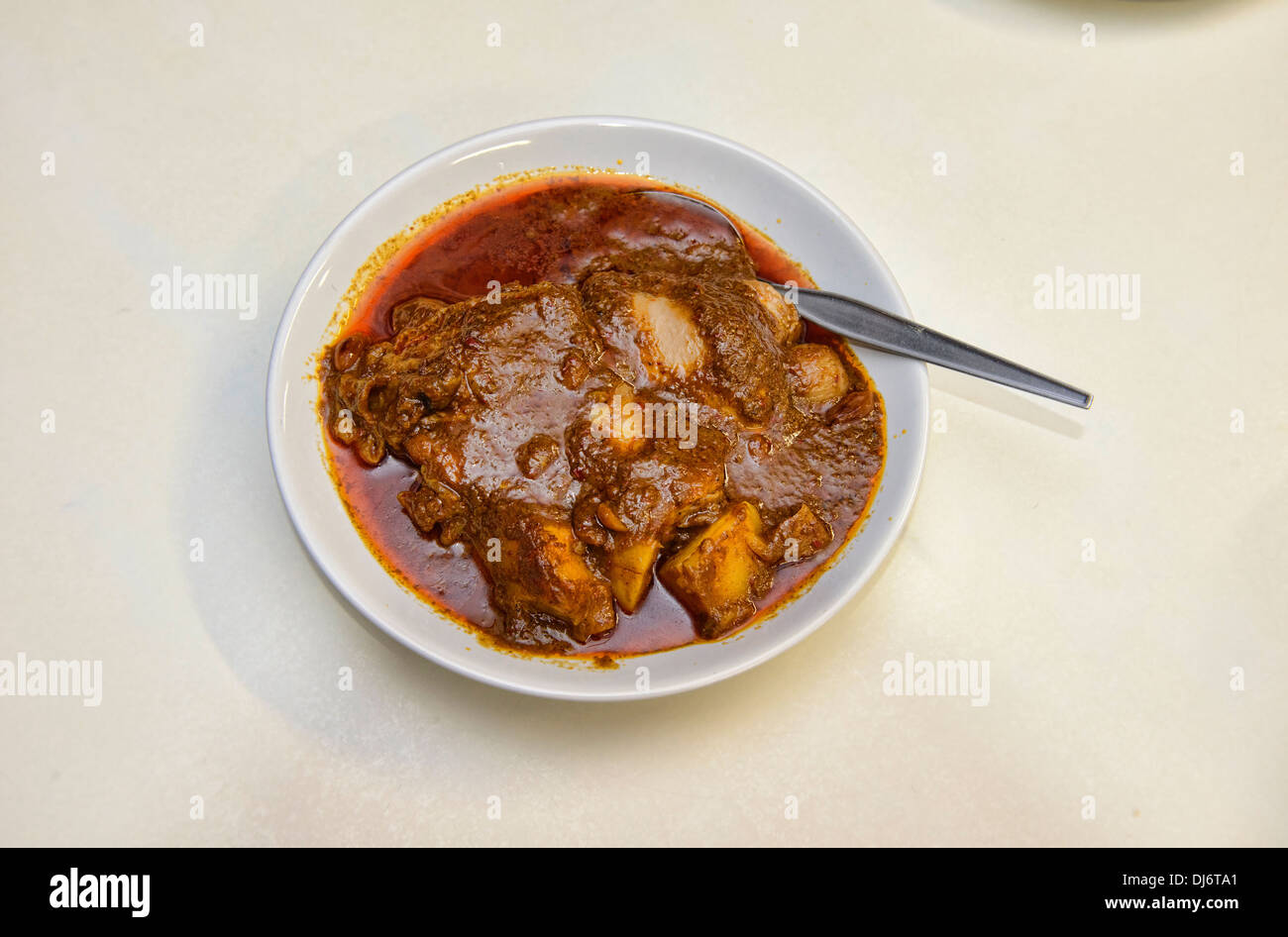 Massaman durian curry, a specialty of Chanthaburi, Thailand Stock Photo ...