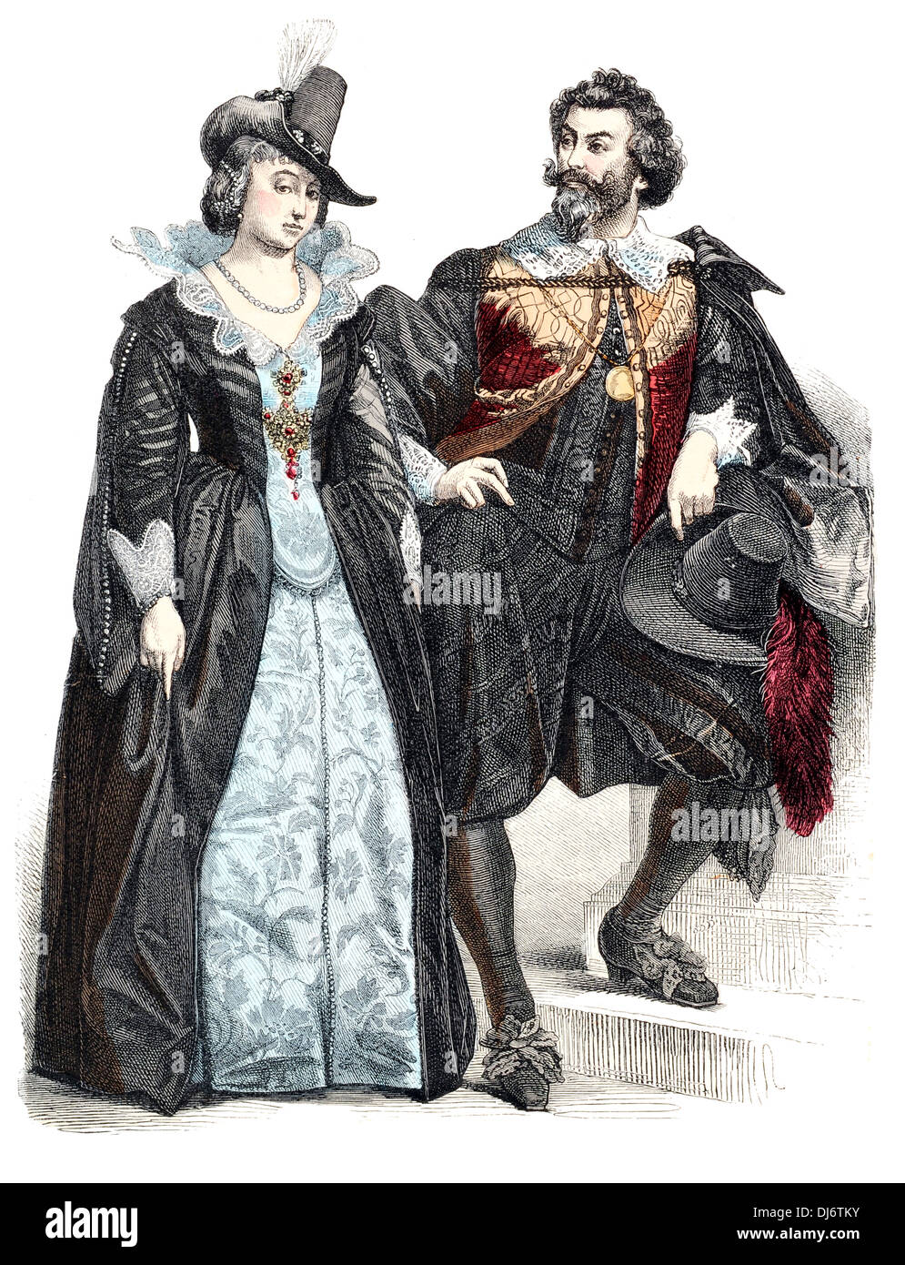 Netherlanders of Rank Stock Photo - Alamy
