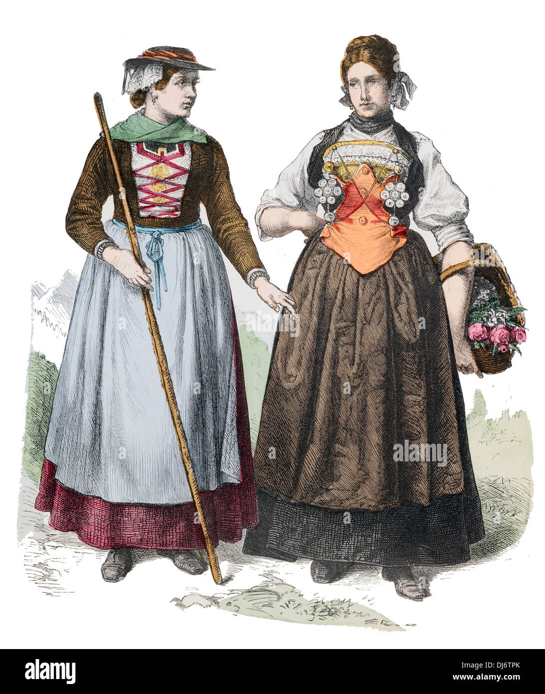 Traditional swiss attire hi-res stock photography and images - Alamy