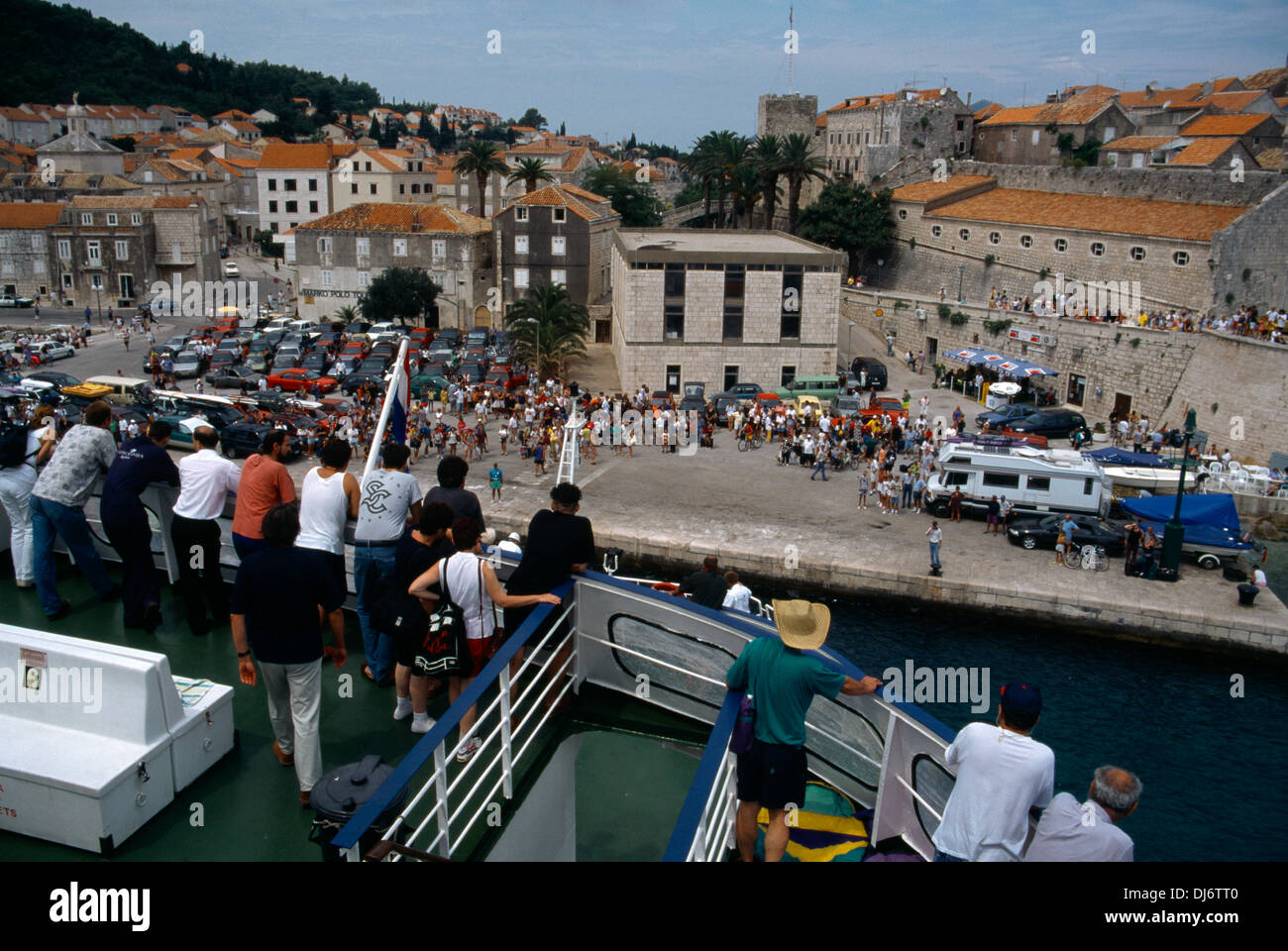 Docking passengers hi-res stock photography and images - Alamy