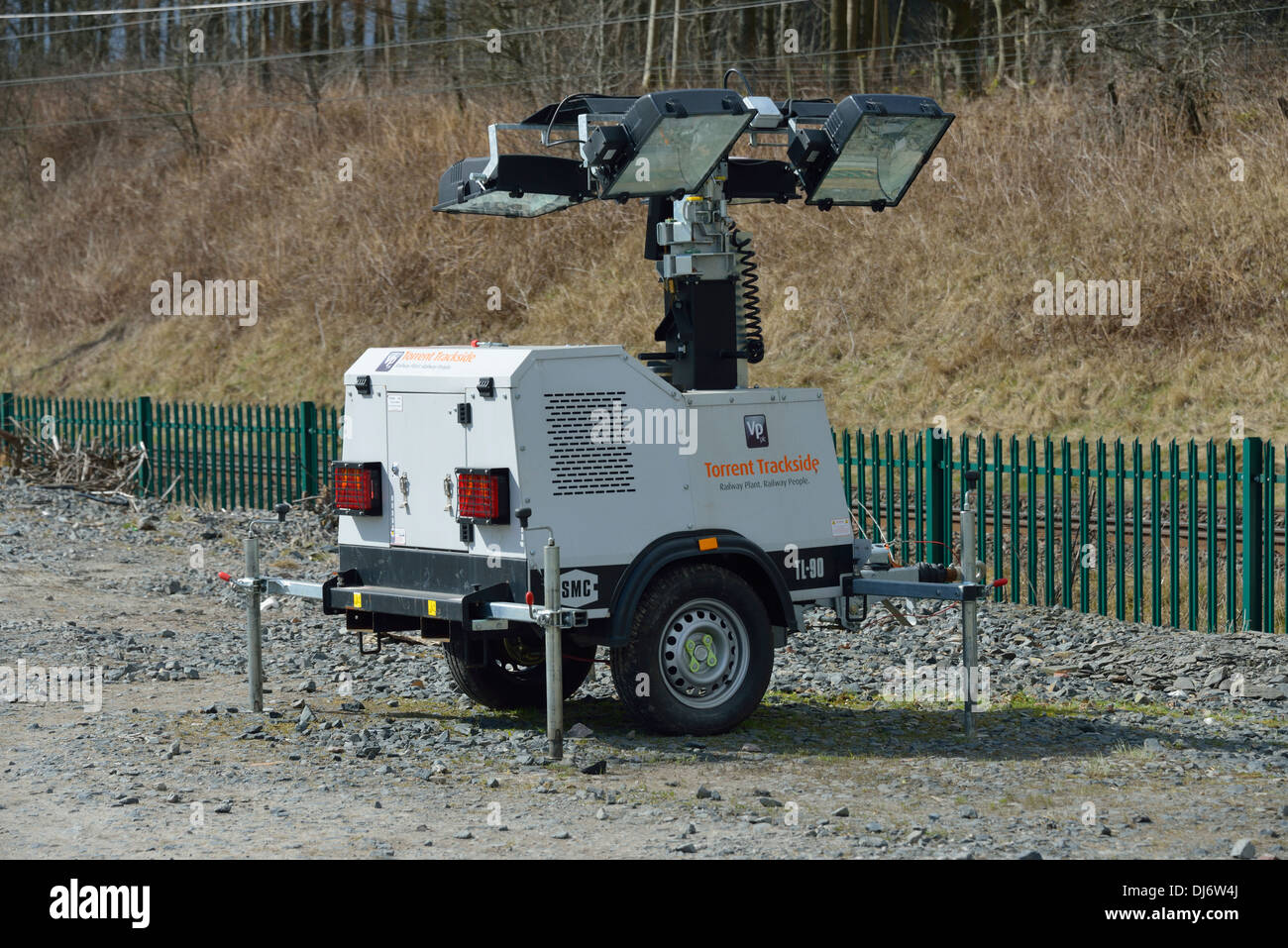 Trackside lighting hi-res stock photography and images - Alamy