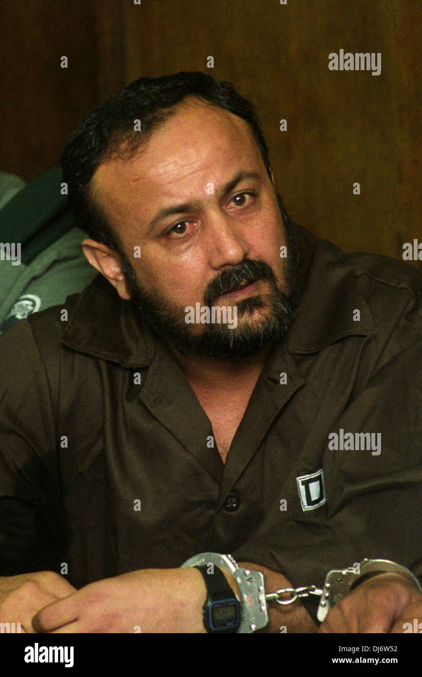 Palestinian West Bank Fatah leader Marwan Barghuti Stock Photo - Alamy