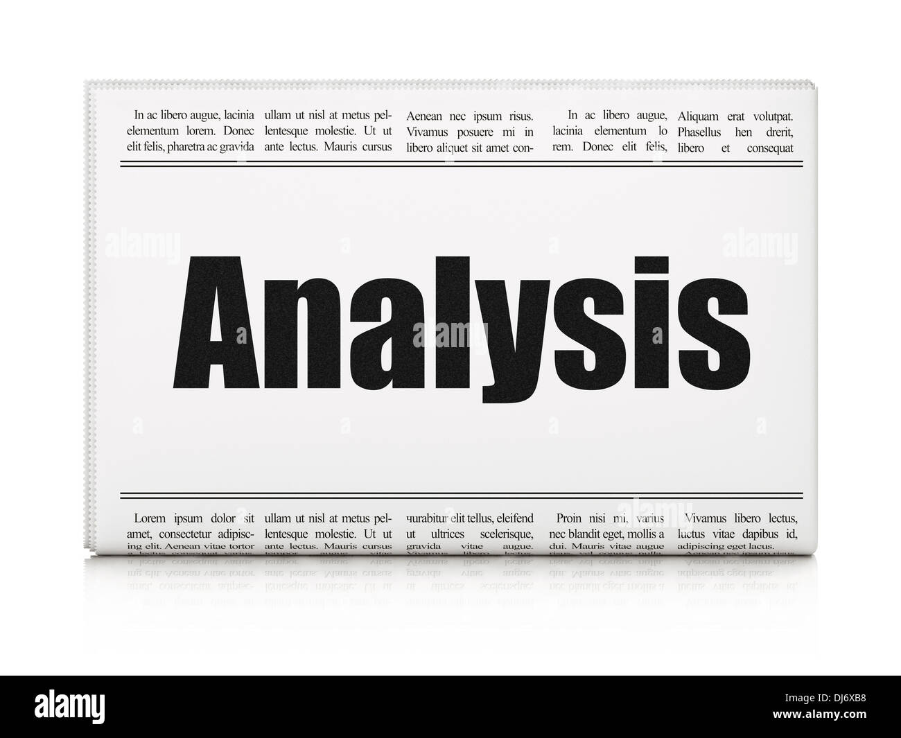 Marketing news article analysis hi-res stock photography and images - Alamy