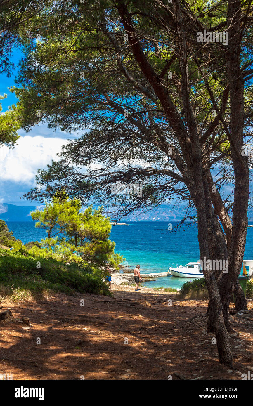 Proizd island, Croatia Stock Photo - Alamy