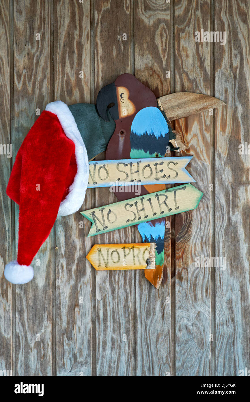 Santa takes a break Stock Photo - Alamy