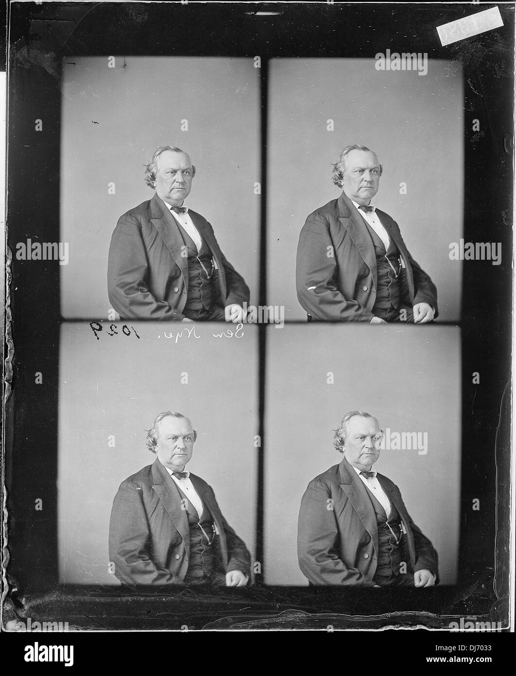 Portrait Hon. James W. Nye, Nev 585 Stock Photo - Alamy