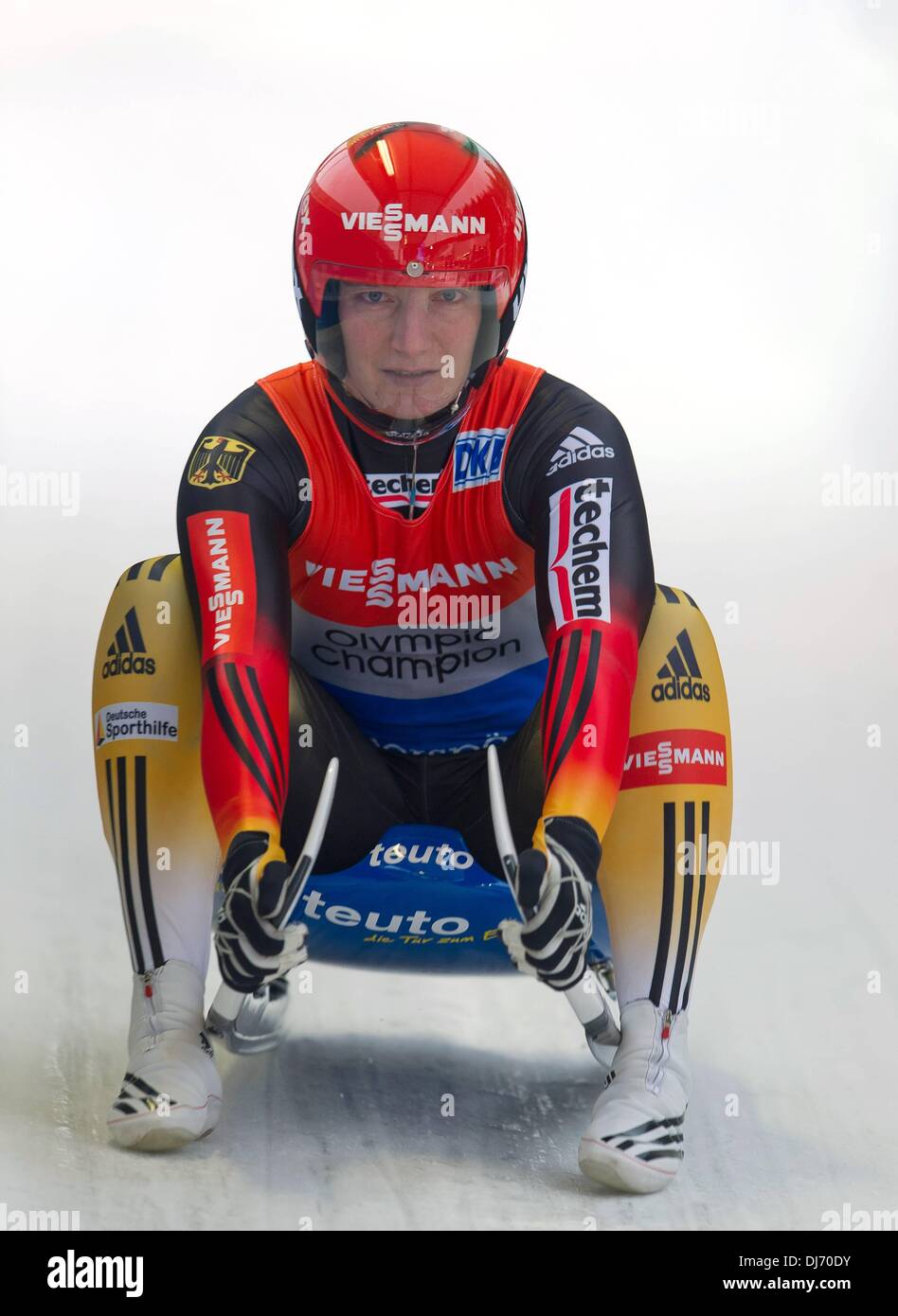 Luge fil world luge championships hi-res stock photography and images ...