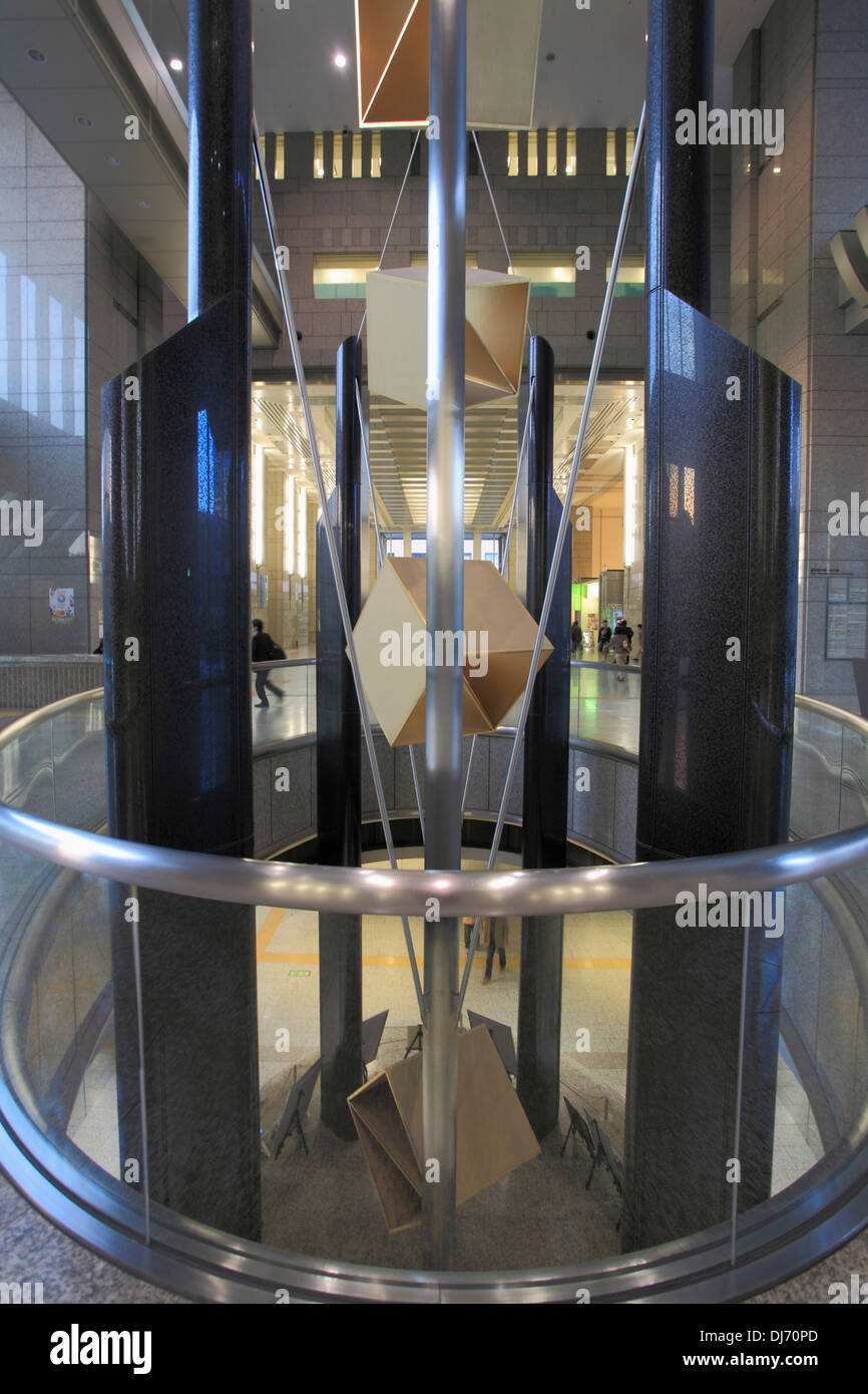 Japan, Tokyo, Shinjuku, Metropolitan Government Building, interior ...