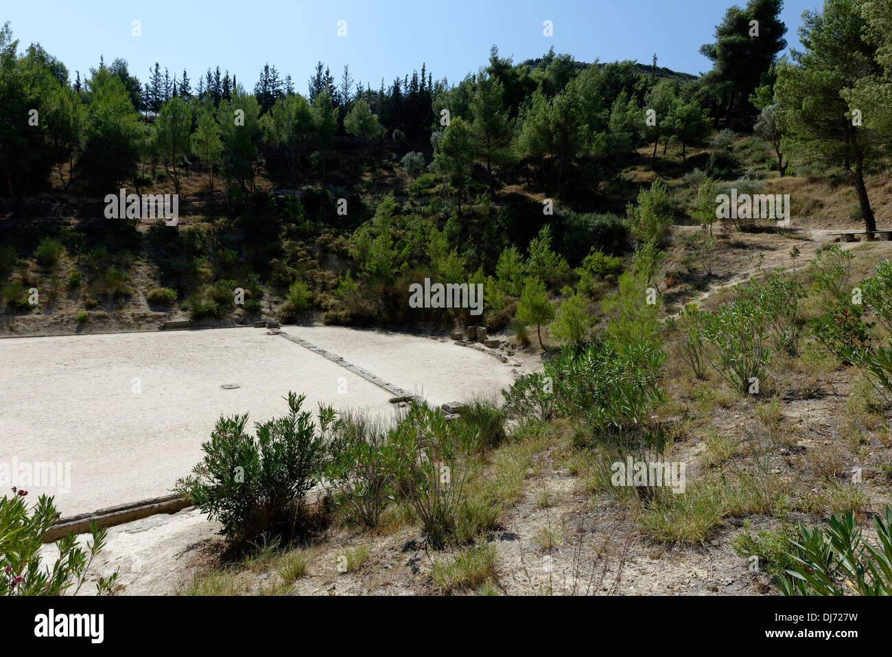 The original starting line (balbis) marked with stones at the southern ...