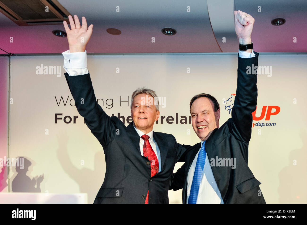 Dup party deputy leader hi-res stock photography and images - Alamy