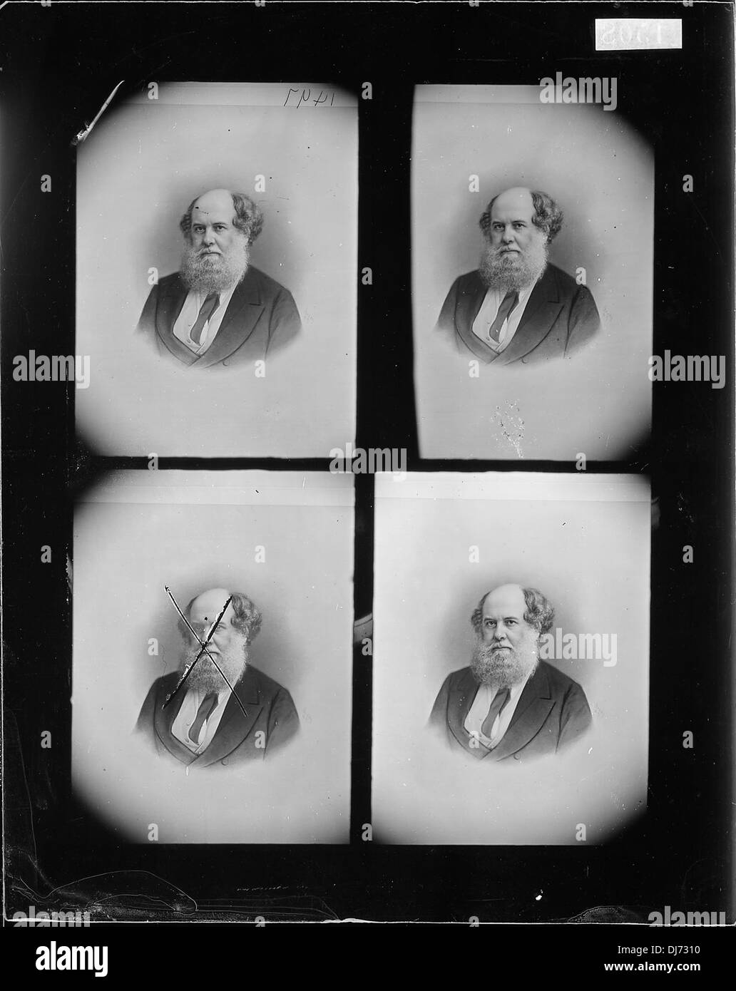 Sir Frederick Bruce, British Minister 713 Stock Photo - Alamy