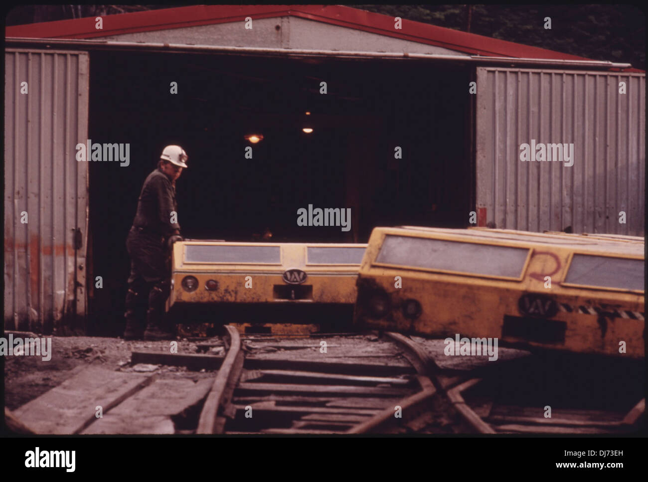 Mine foreman hi-res stock photography and images - Alamy