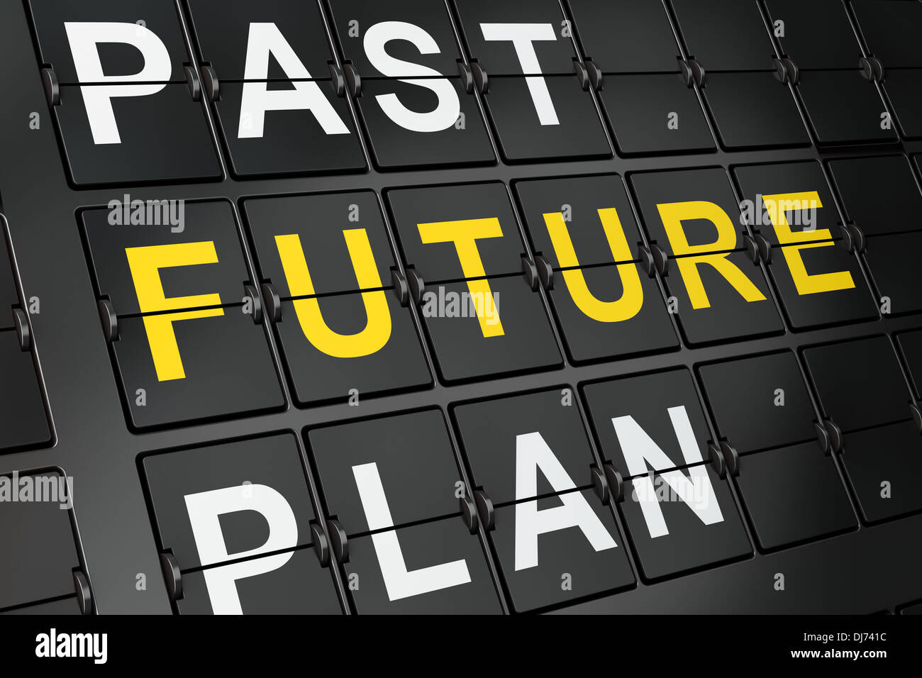 Time concept: Future on airport board background Stock Photo - Alamy