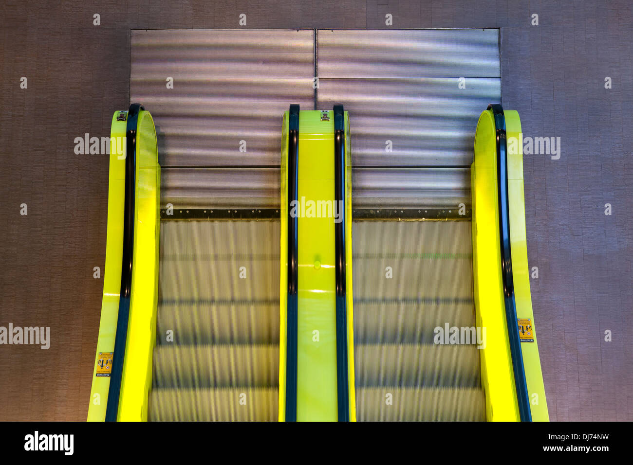 WASHINGTON - Base of escalator in the Main Branch of the Seattle Public ...