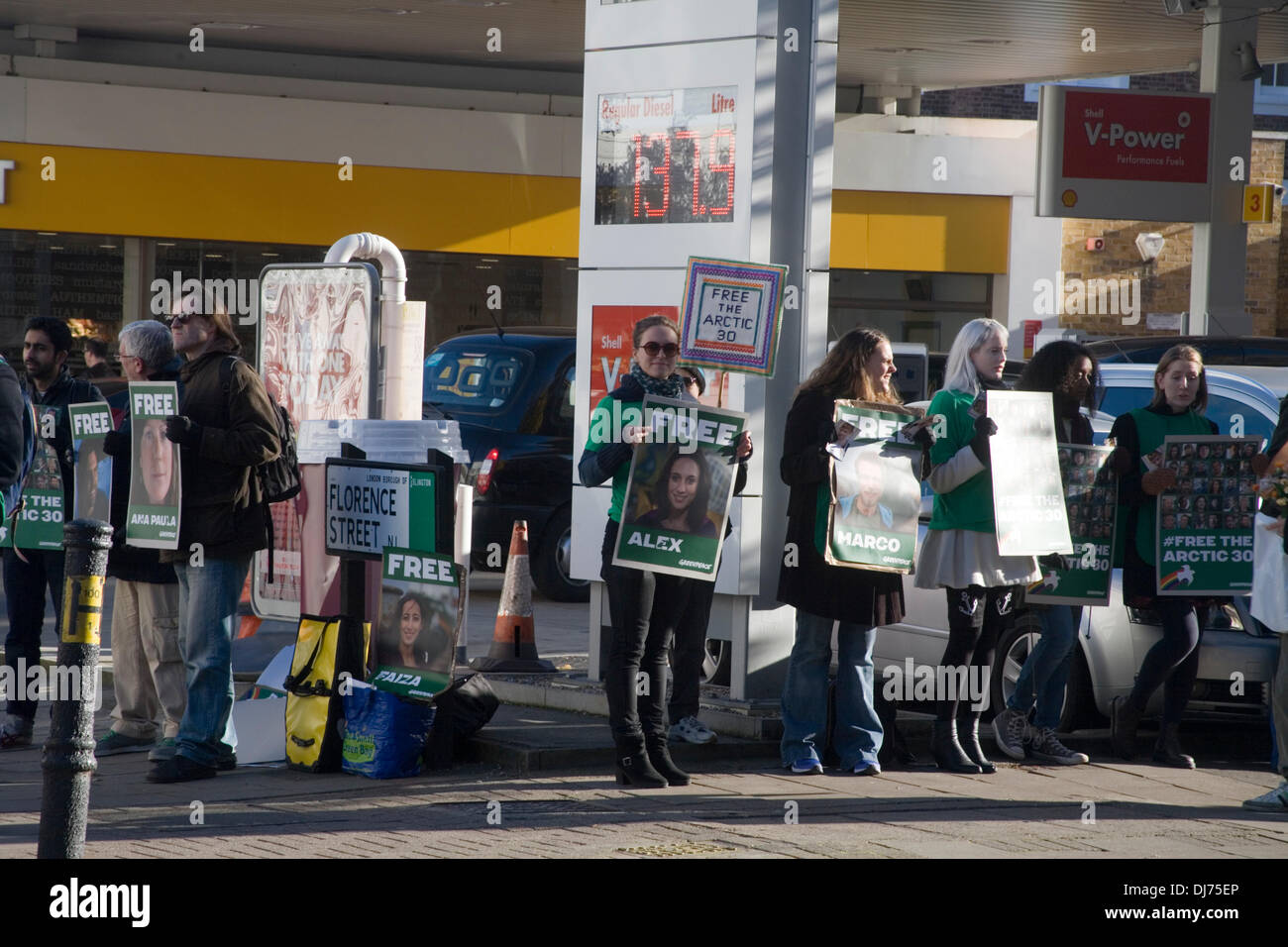 Shell petrol station on street hi-res stock photography and images - Alamy