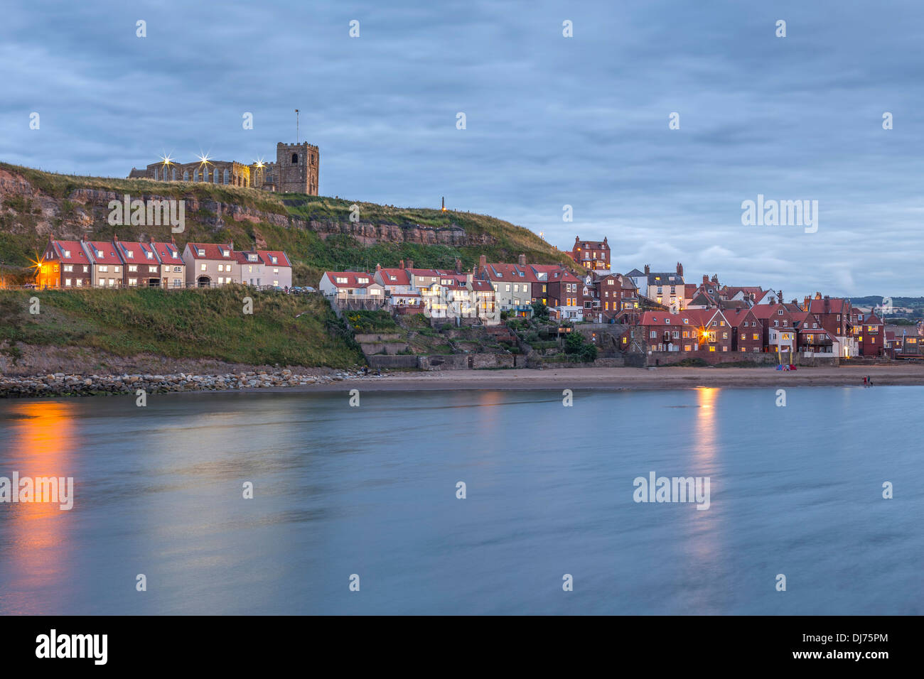 Whitby east cliff hi-res stock photography and images - Alamy