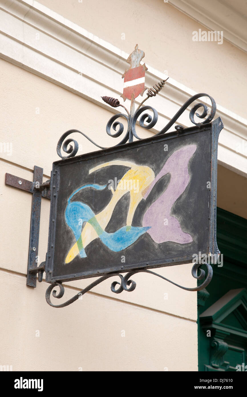 Shoe Shop Sign; Rykestrasse Street, Berlin Stock Photo - Alamy
