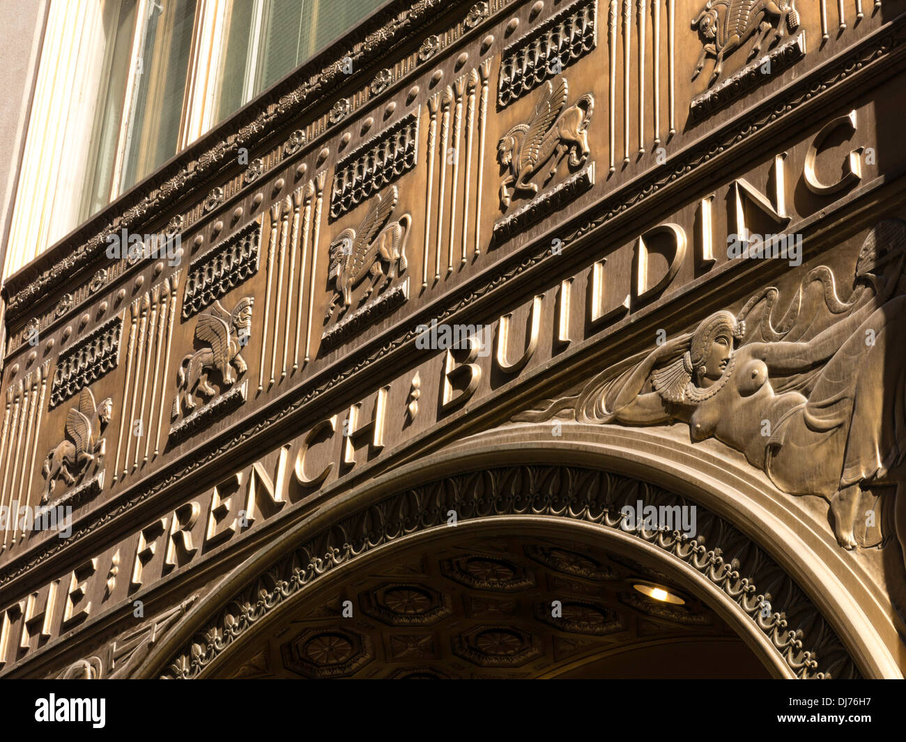 Historic Fred F. French Building, 5th Avenue, NYC Stock Photo - Alamy