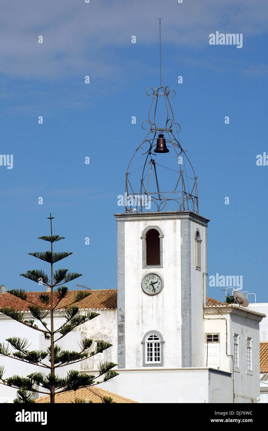 Torre de Relogio bell-tower which has a bell that is supported by a ...