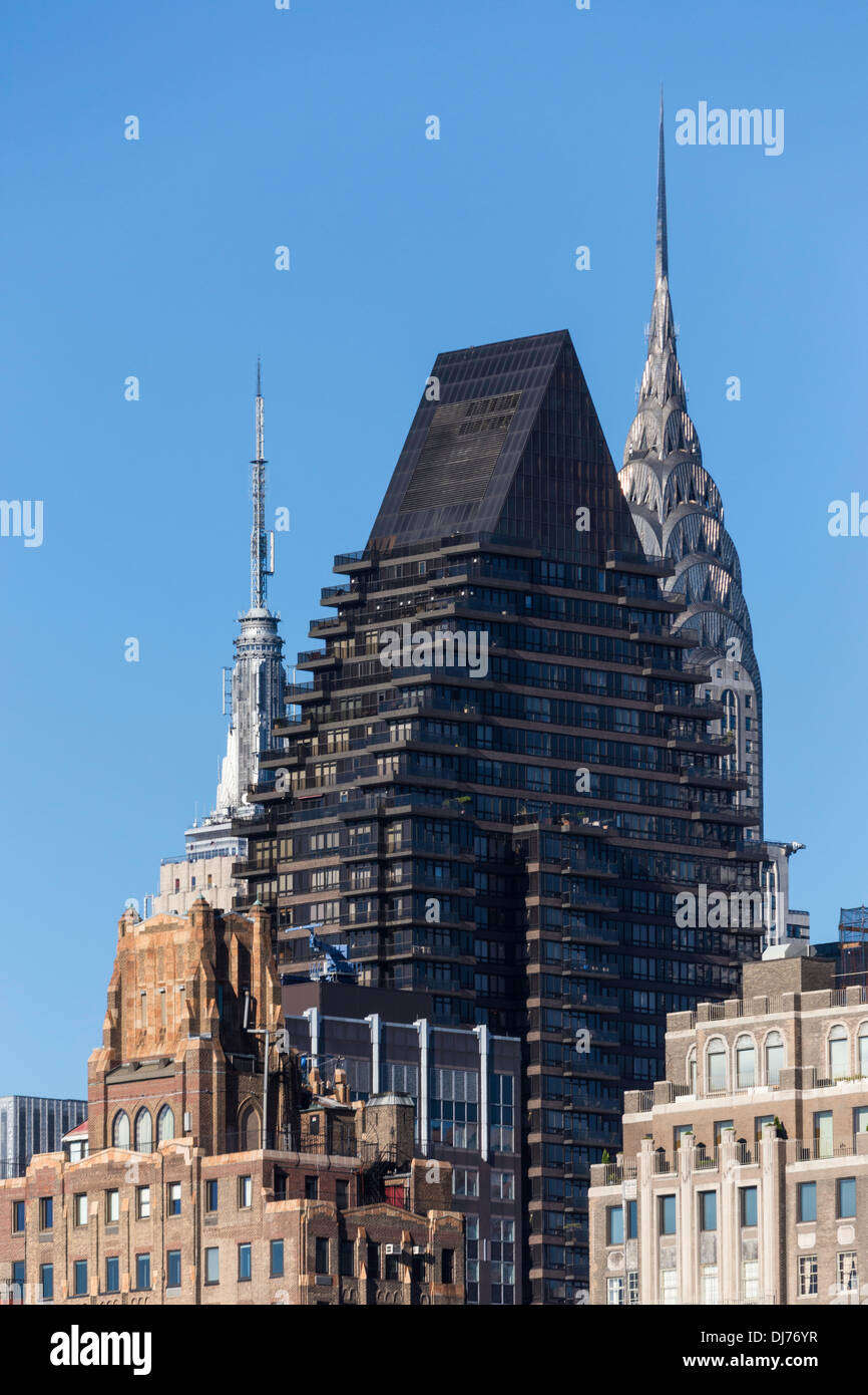 New York City Skyline Architecture, USA Stock Photo - Alamy