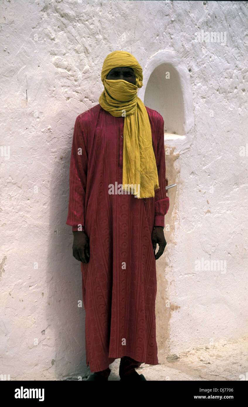 Berber in Old Town Ghadames, o Ghadamis Stock Photo - Alamy