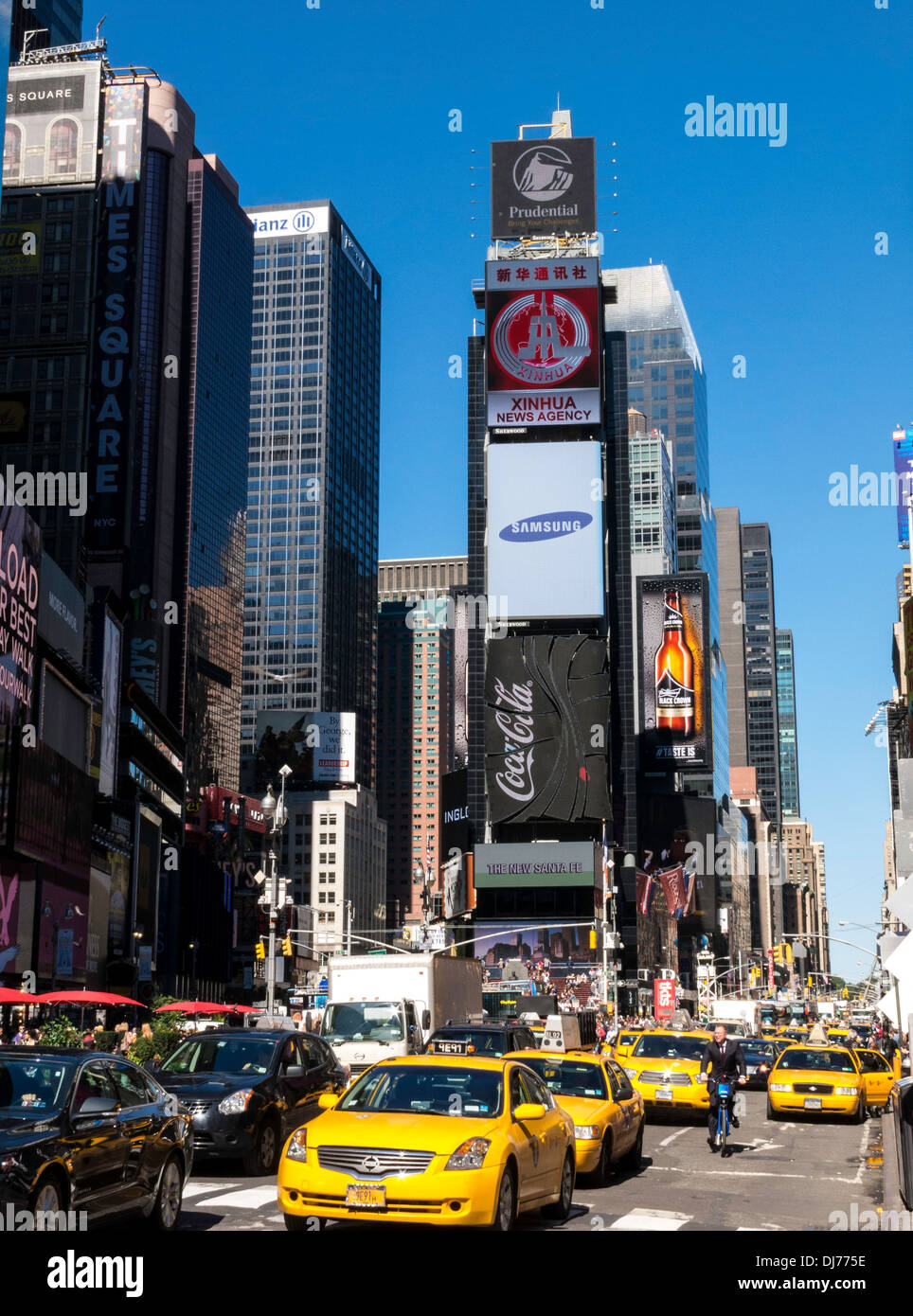 Times Square Advertising and Buildings, NYC Stock Photo - Alamy
