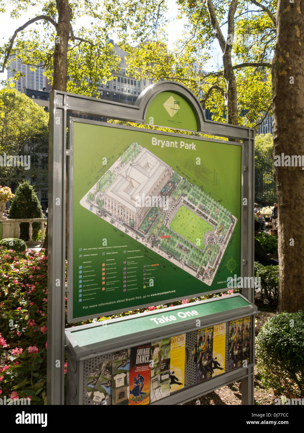 Bryant Park, NYC Stock Photo - Alamy