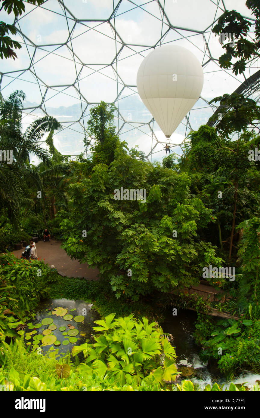 Eden Project; Tropical Dome; Cornwall; UK Stock Photo - Alamy
