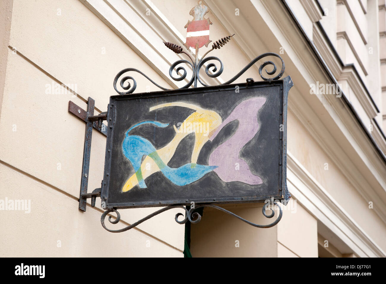 Shoe Shop Sign; Rykestrasse Street, Prenzlauer Berg Neighbourhood ...