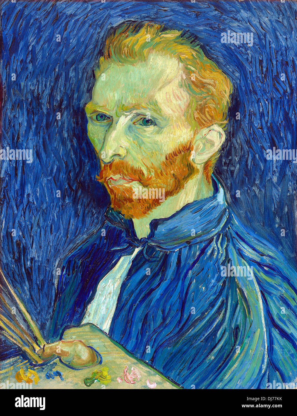 Vincent van Gogh, self portrait Stock Photo - Alamy