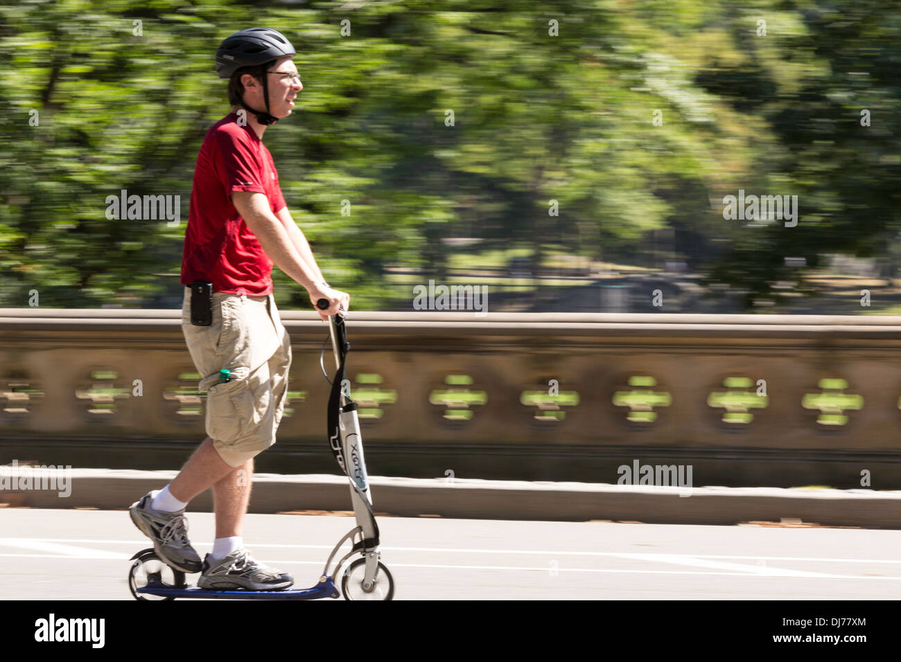 Riding mobility scooter hi-res stock photography and images - Alamy