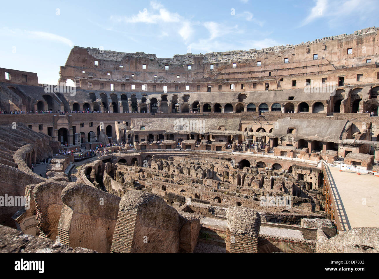 Colosseum inside outside hi-res stock photography and images - Alamy