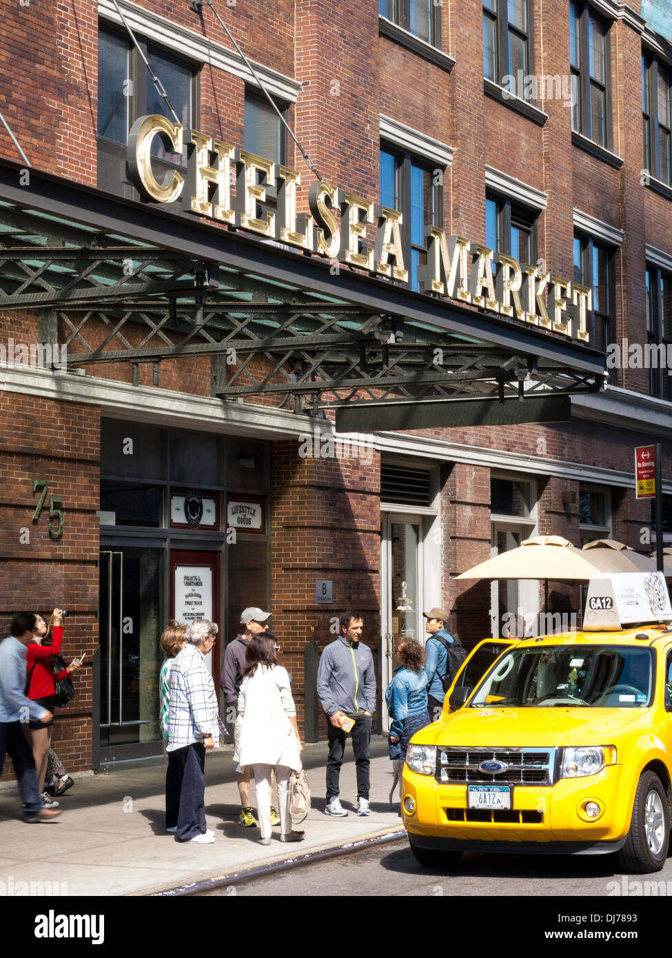 Chelsea market new york sign hi-res stock photography and images - Alamy